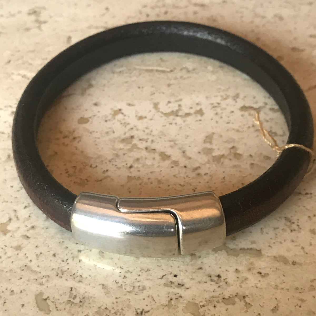 Men's leather bracelet – Sedona Stars Jewelry Design